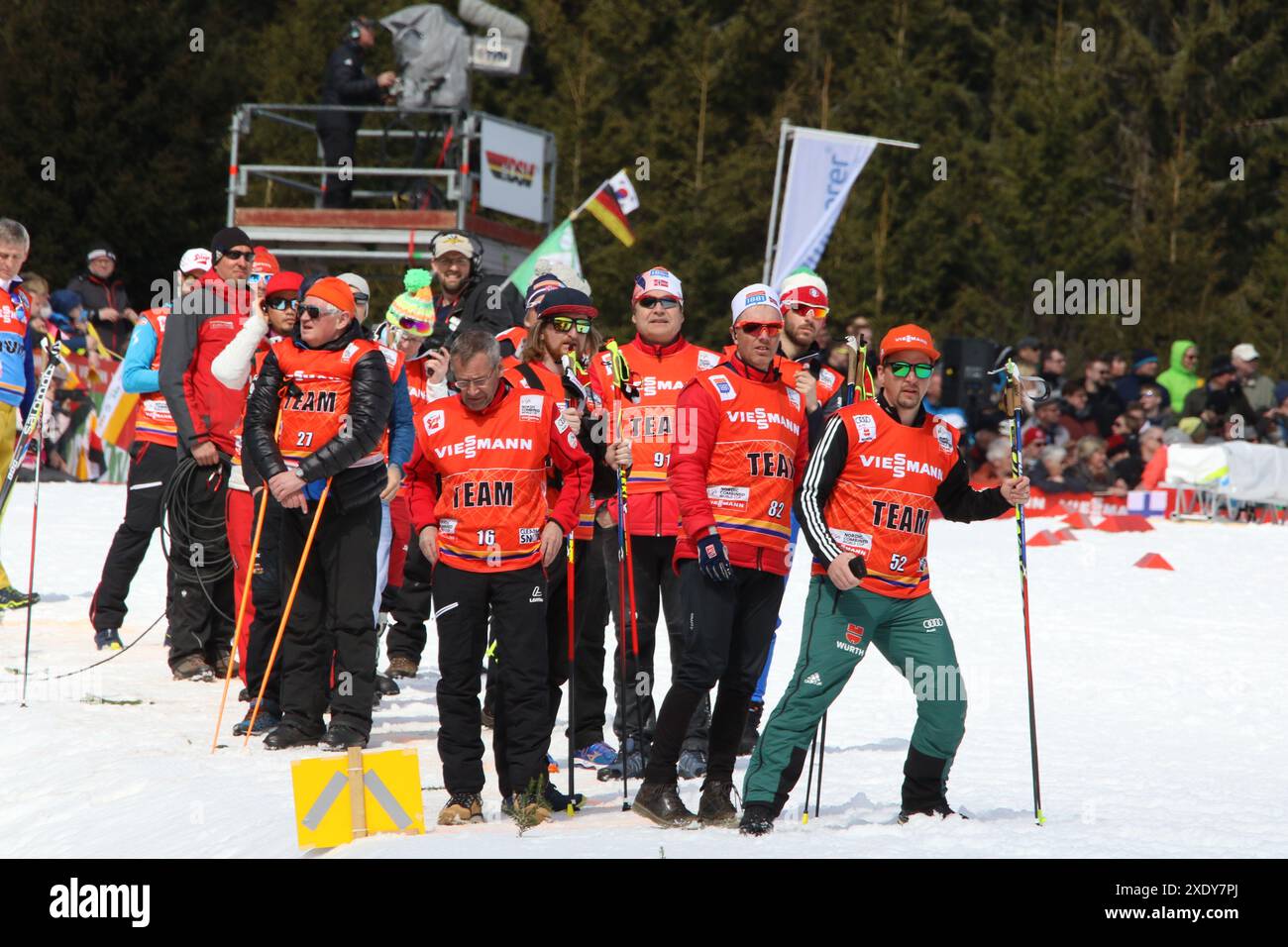 World Cup NK Gundersen competition Schonach 2018 Stock Photo - Alamy