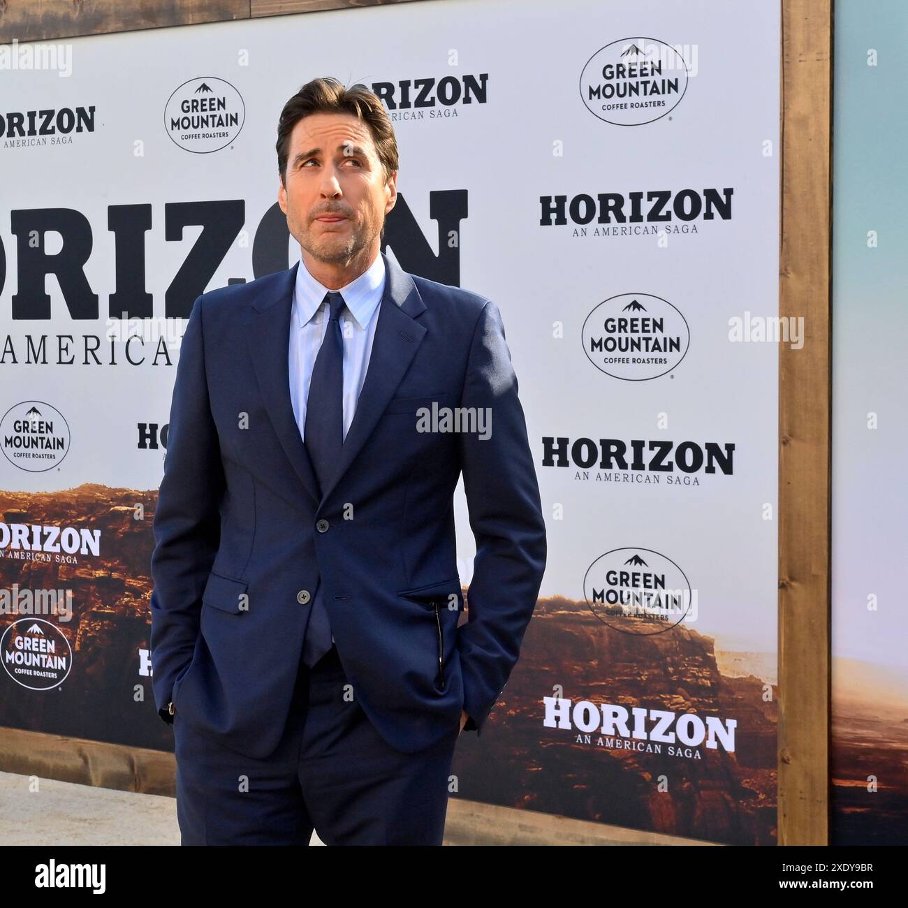Cast member Luke Wilson attends the premiere of the western drama ...