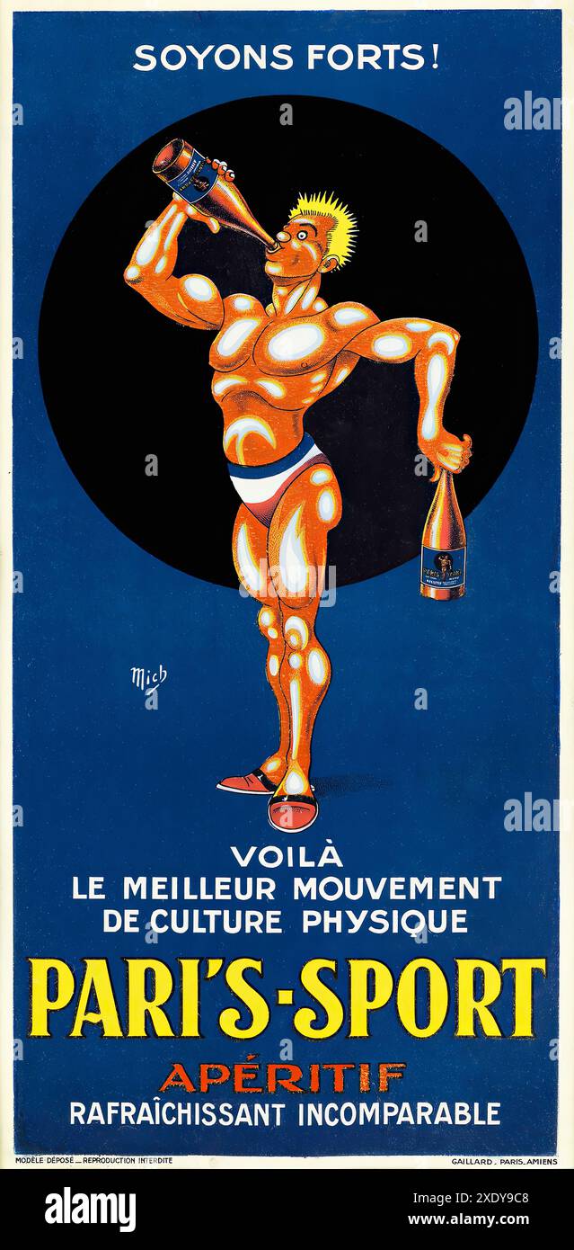 Poster sport 1920 hi-res stock photography and images - Alamy