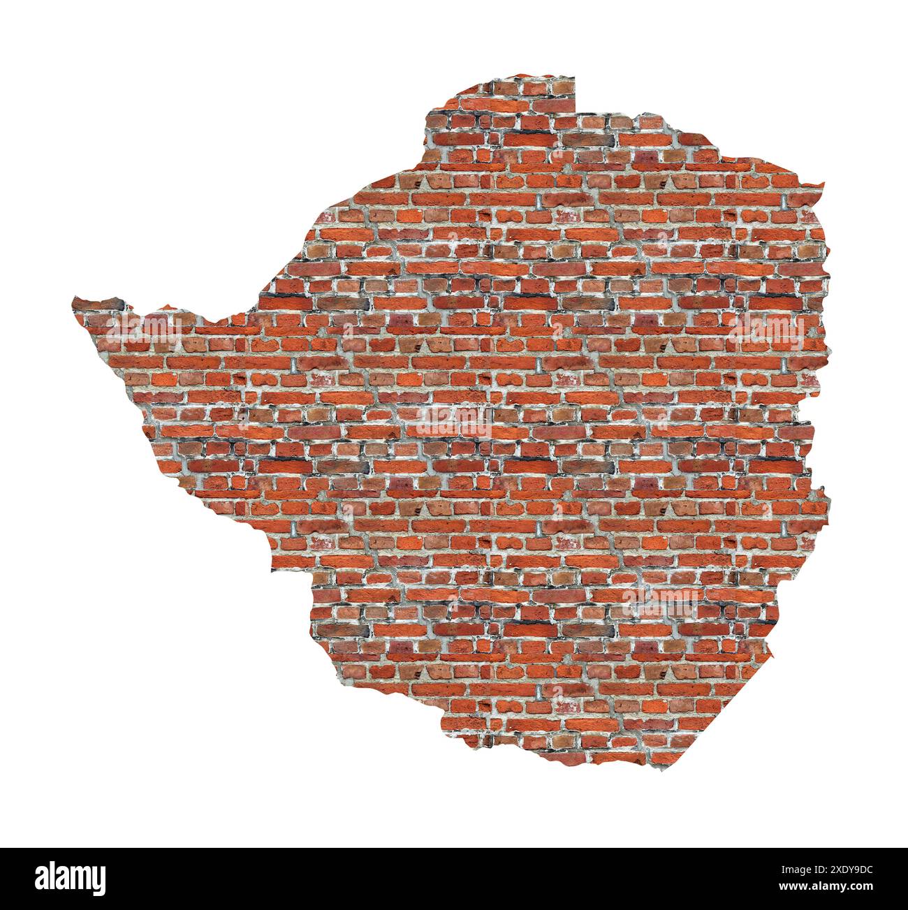 Map of zimbabwe hi-res stock photography and images - Alamy