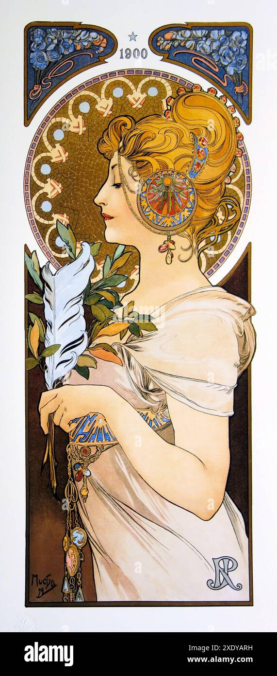 1900 art nouveau hi-res stock photography and images - Alamy