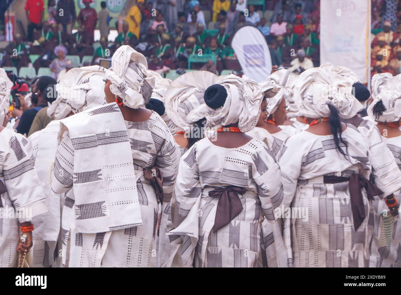 Ijebu Indigenes attend and perform during the colorful Ojude Oba ...