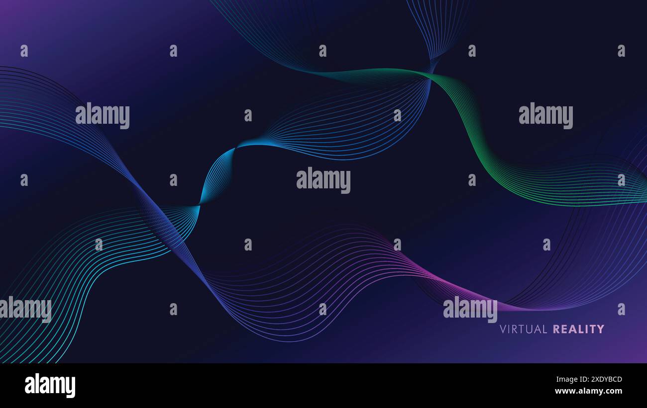 Futuristic wallpaper 4k Stock Vector Images - Alamy