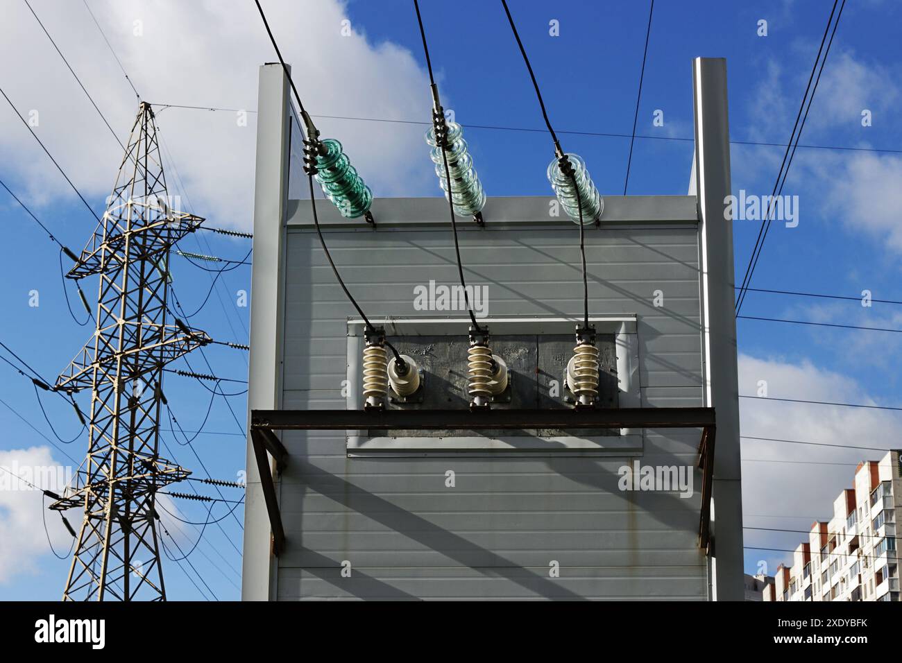Electrical transformer supply electricity hi-res stock photography and ...