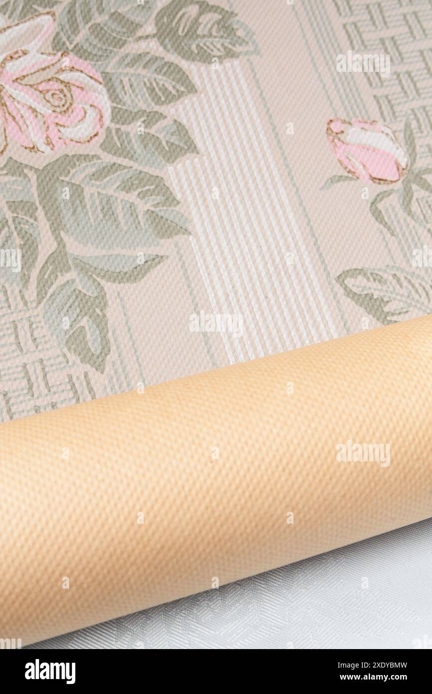 Vintage floral paper texture hi-res stock photography and images - Alamy