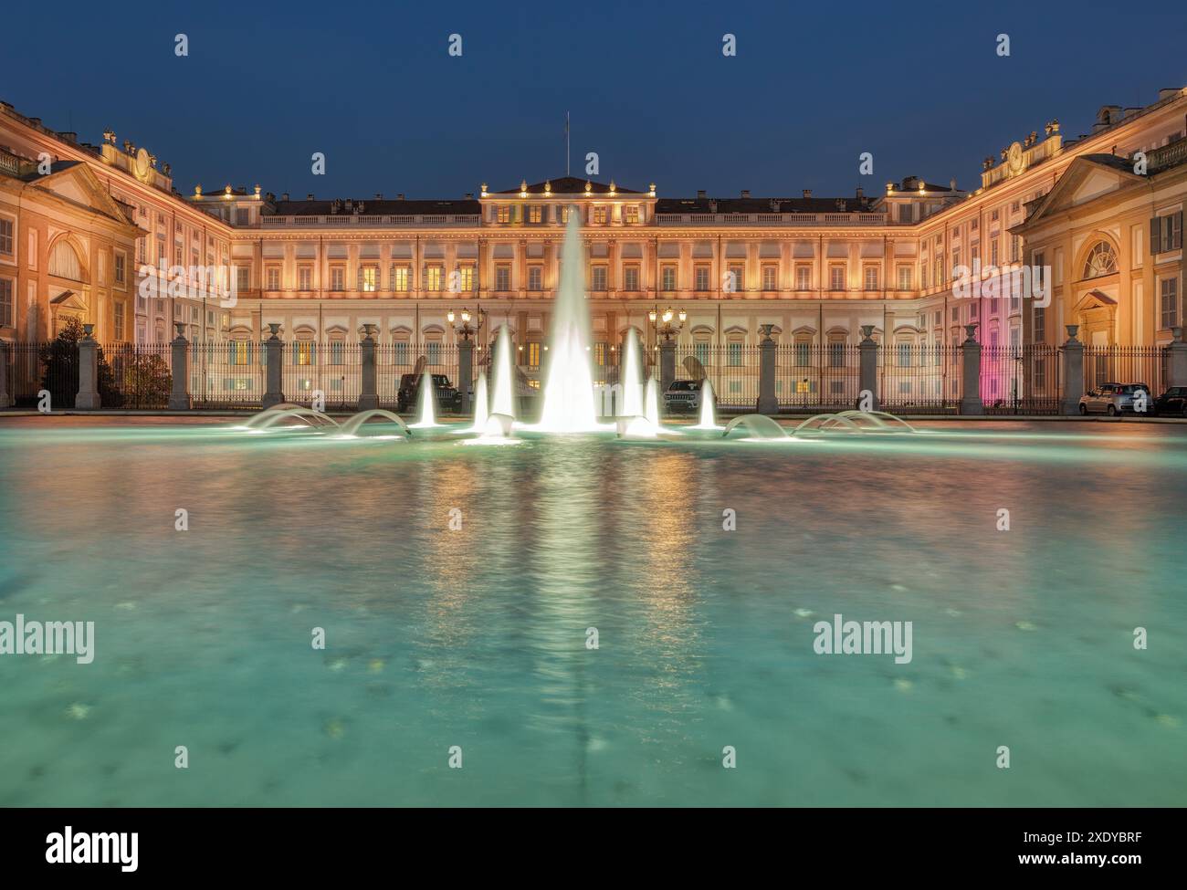 Royal Palace of Monza. Italia Stock Photo - Alamy