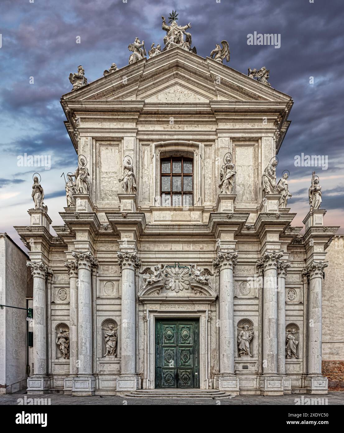 Chiesa di Santa Maria Assunta Detta I Gesuiti Stock Photo - Alamy