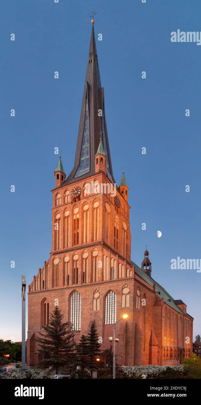 The historic Cathedral of St Jacob in Szczecin Stock Photo - Alamy