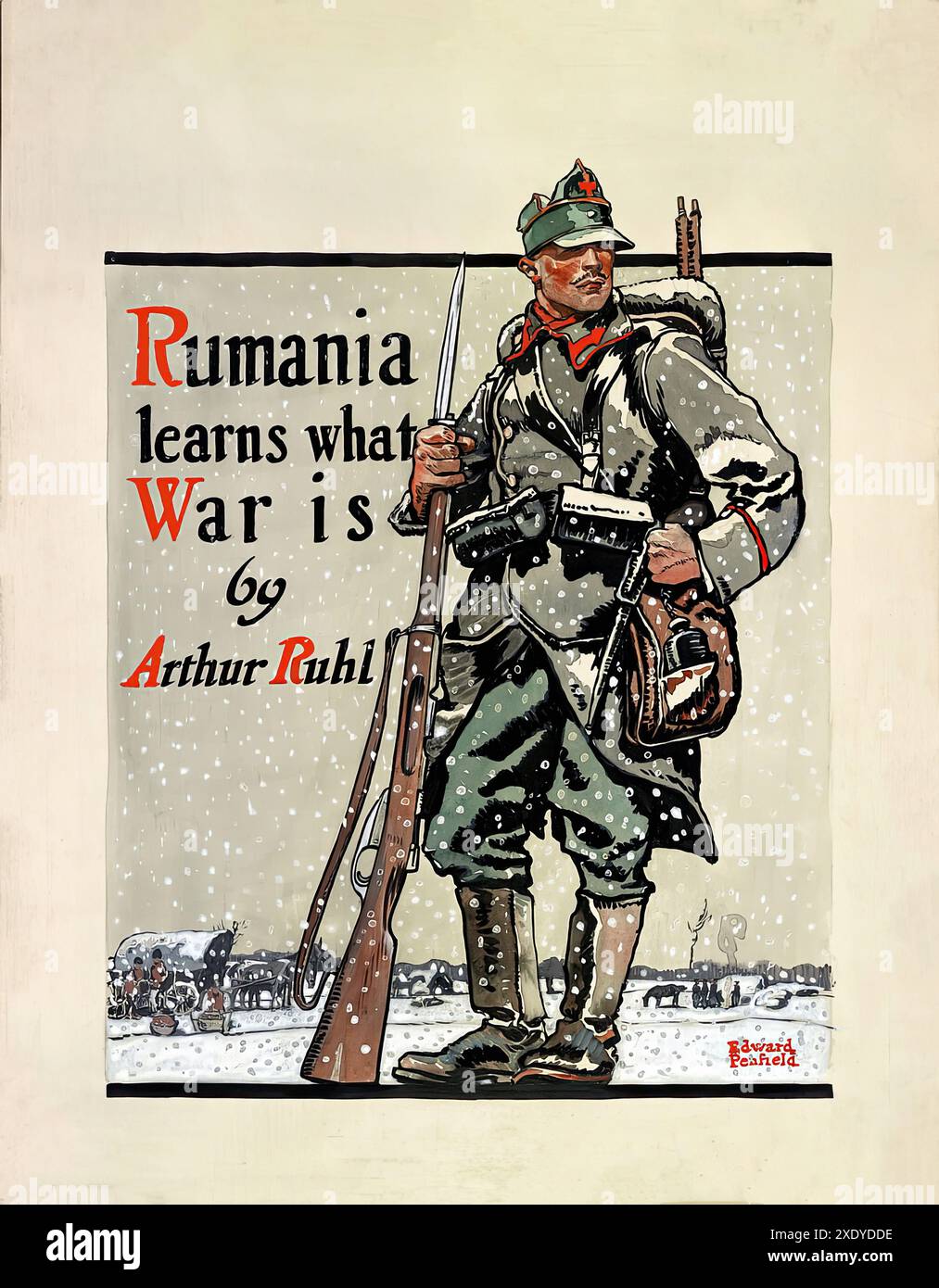 Romania vintage poster hi-res stock photography and images - Alamy
