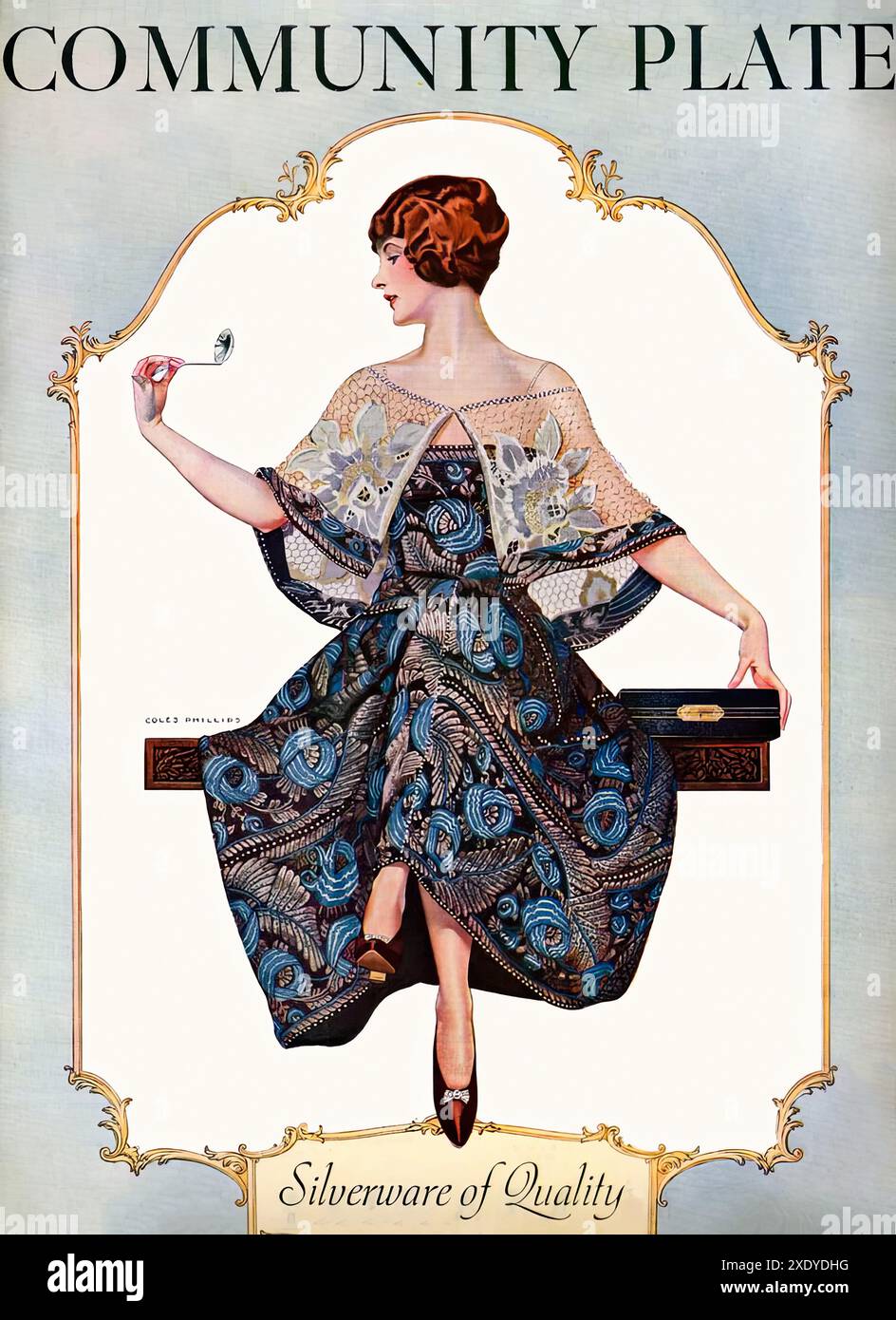 PHILLIPS Coles - Ad for Community Plate Silverware of Quality 1911 ...