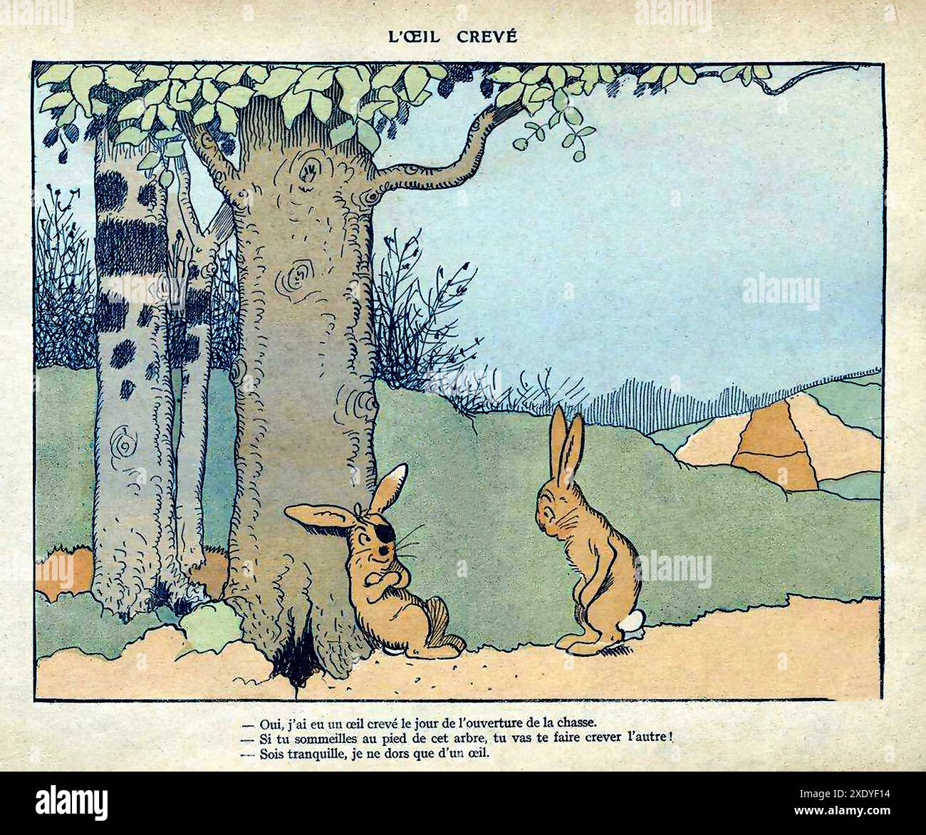 Benjamin rabier illustration hi-res stock photography and images - Alamy