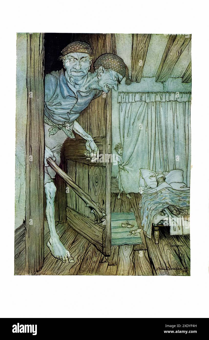 RACKHAM Arthur - Jack the Giant Killer The Allies' Fairy Book 1916 ...