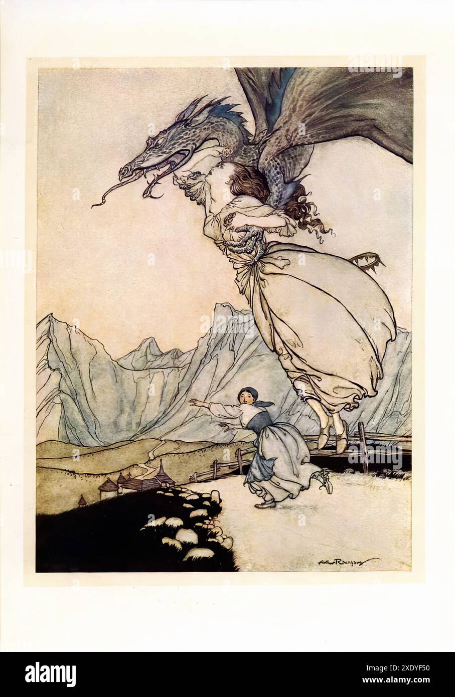 Illustrated arthur rackham hi-res stock photography and images - Alamy