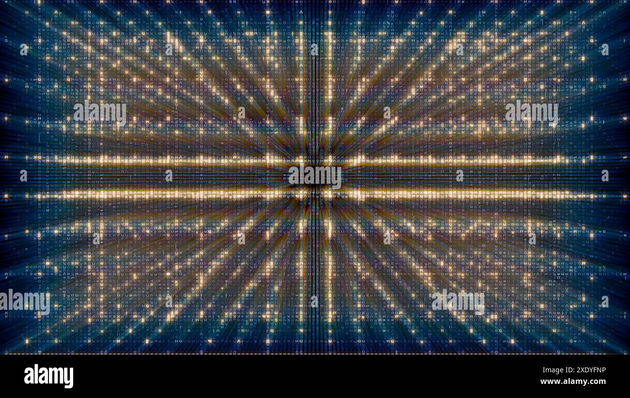 illustration. an ornament from the programming code Stock Photo - Alamy