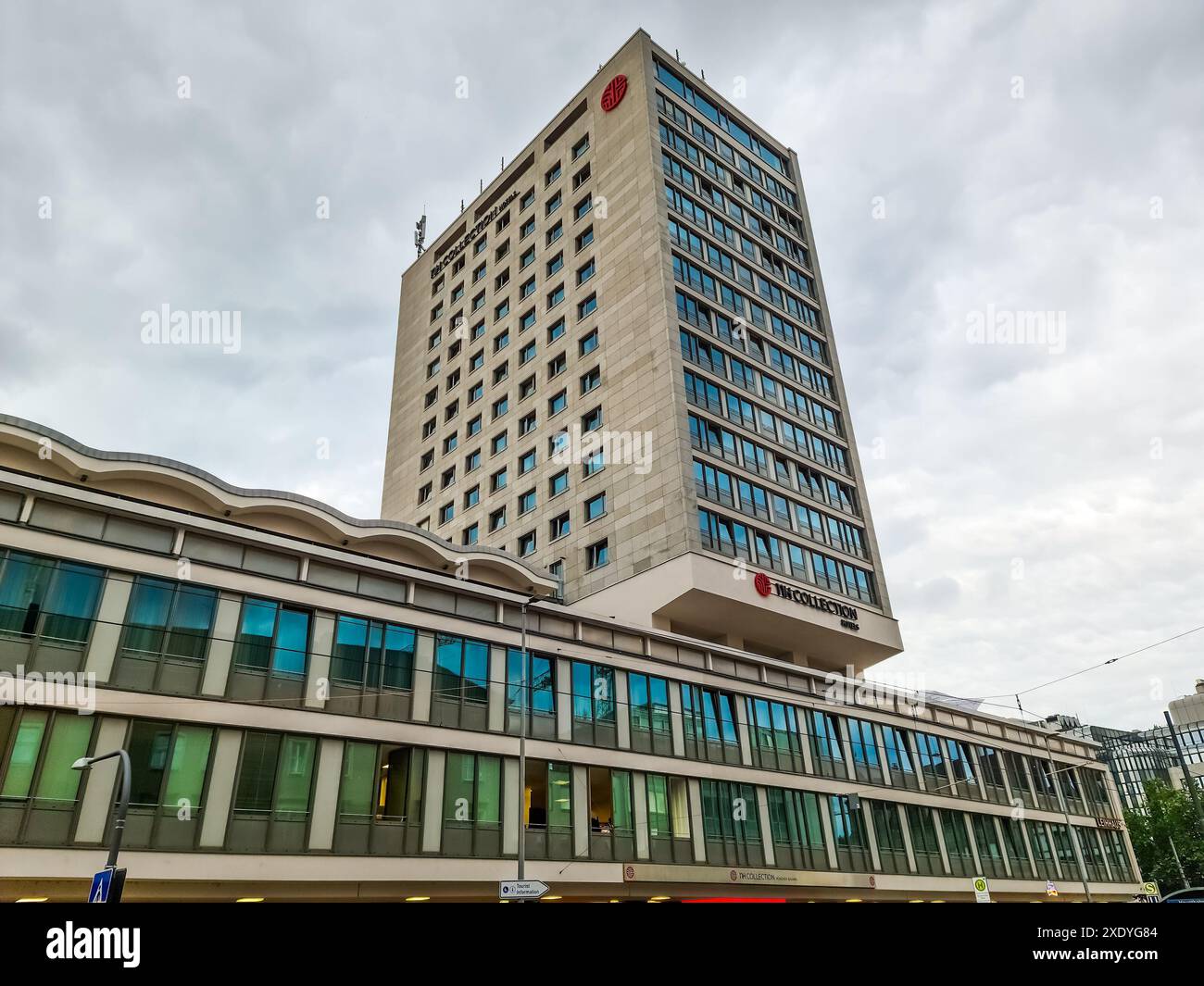 Munich, Germany - 22 June 2024: The NH Collection Hotel in Munich city ...