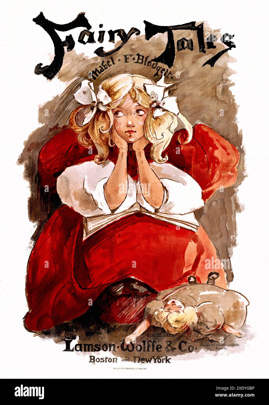 REED Ethel - Fairy Tales by Mabel F - Blodgett 1895 - Vintage ...