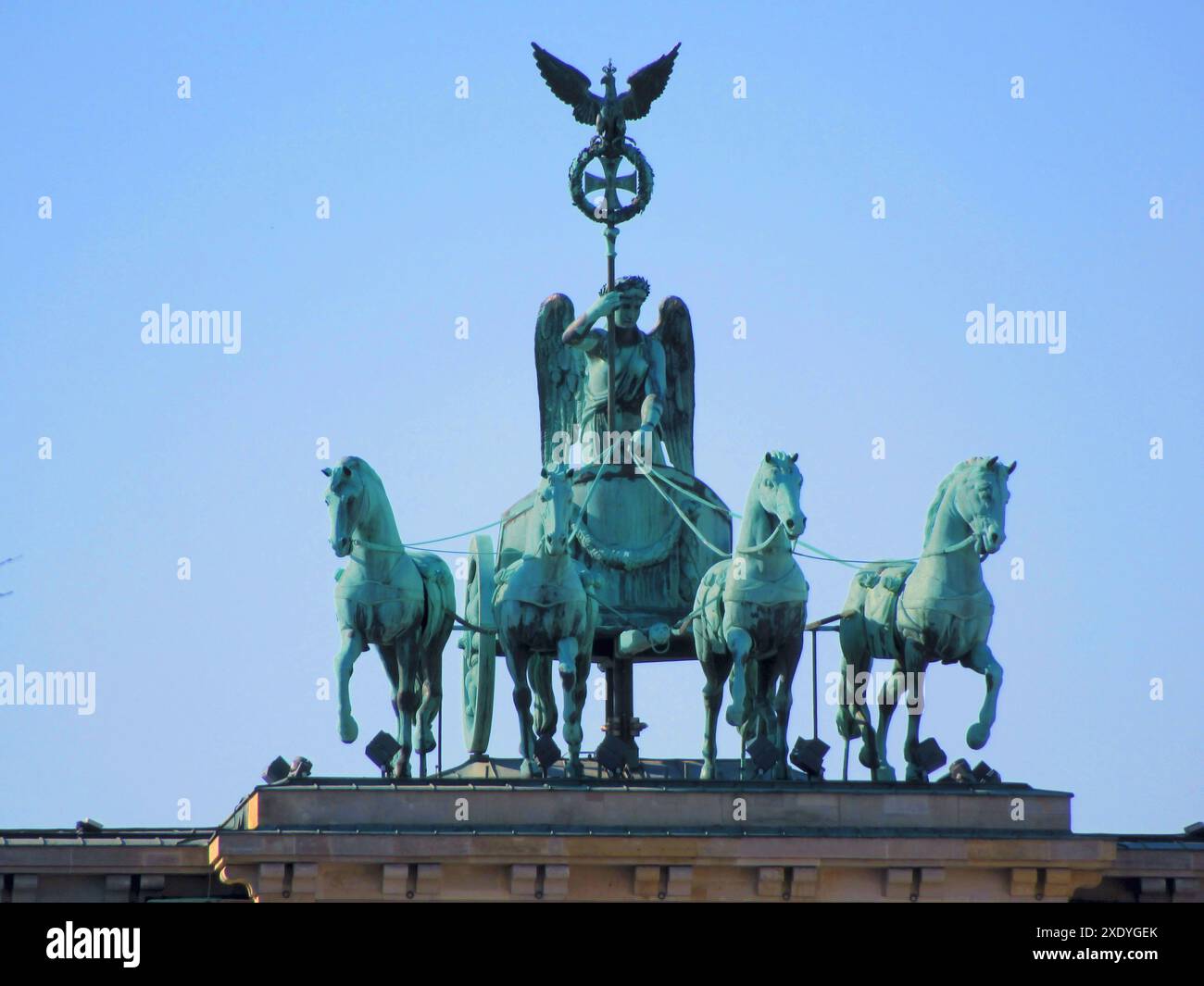 Quadriga goddess of victory hi-res stock photography and images - Alamy
