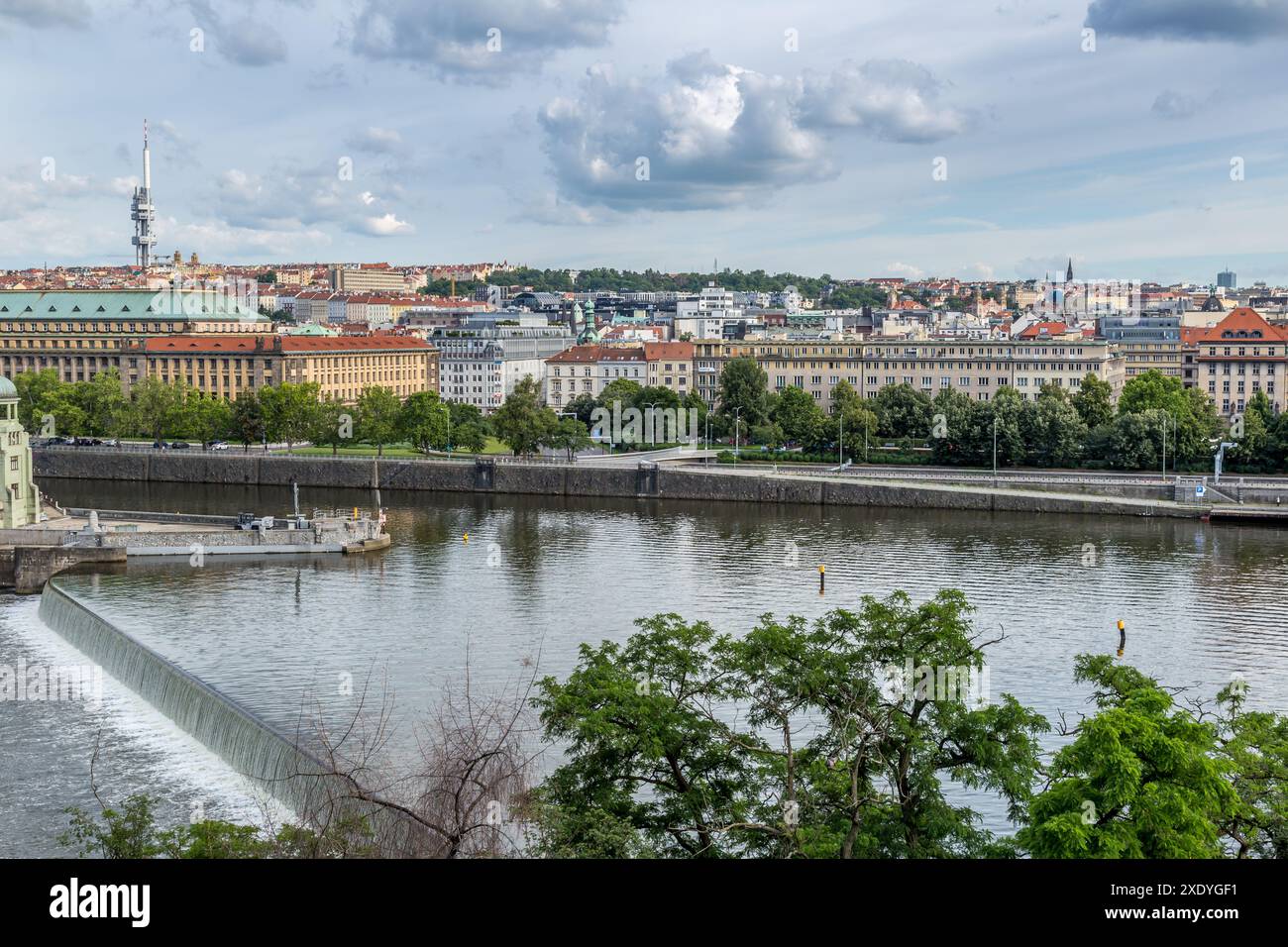 Beautiful panoramic aerial view prague hi-res stock photography and ...