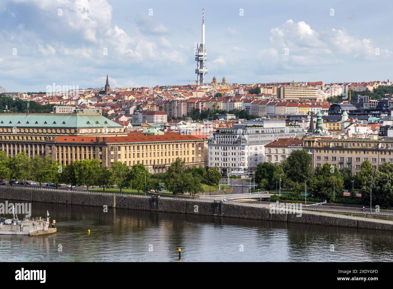 Beautiful panoramic aerial view prague hi-res stock photography and ...