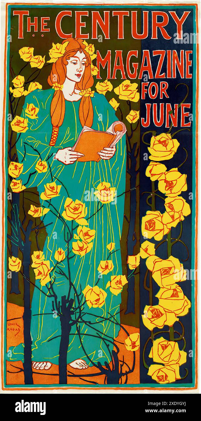 RHEAD Louis (1857-1926) - The Century Magazine for June 1896 - Vintage ...