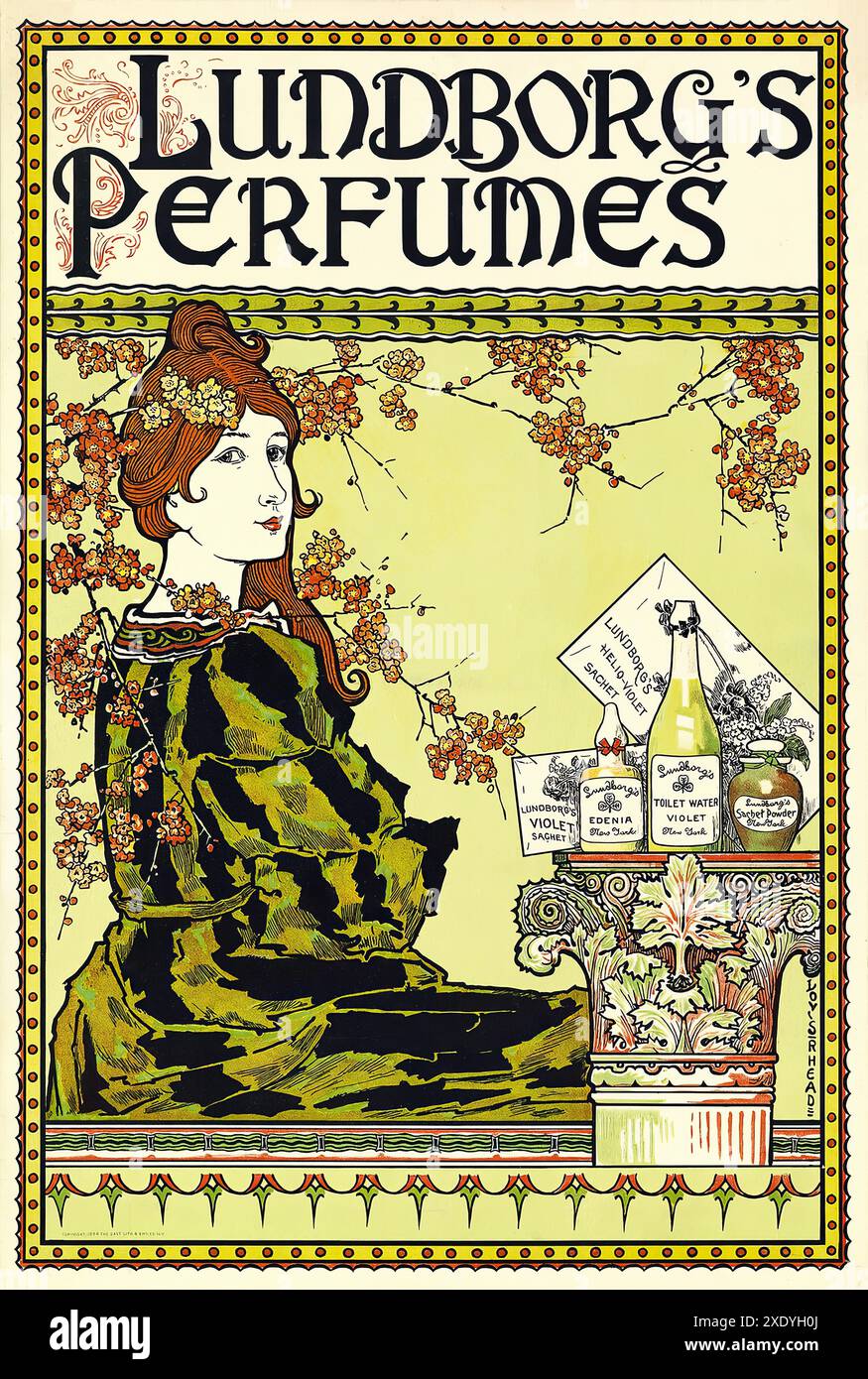 Poster design by louis rhead hi-res stock photography and images - Alamy