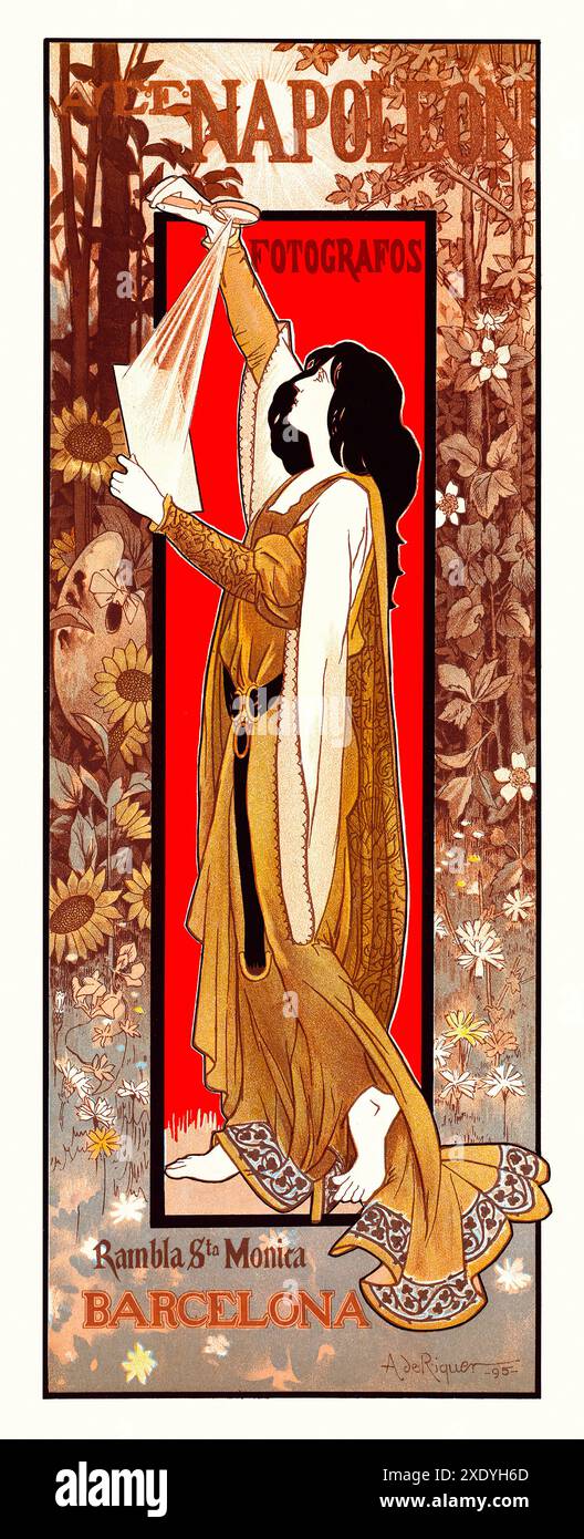 RIQUER Alexandre de - A - & E - Napoleon Fotógrafos Barcelona 1900 ...