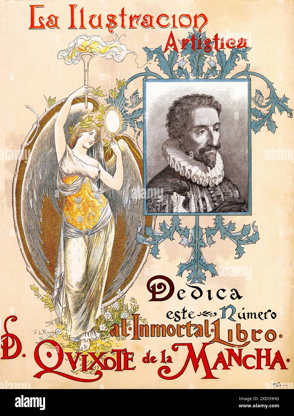 RIQUER YNGLADA Alexandre de - La Ilustración Artística Dedica este ...