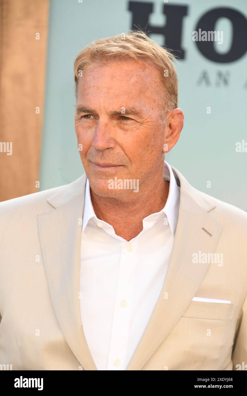 Los Angeles, Ca. 24th June, 2024. Kevin Costner at the U.S. premiere of ...