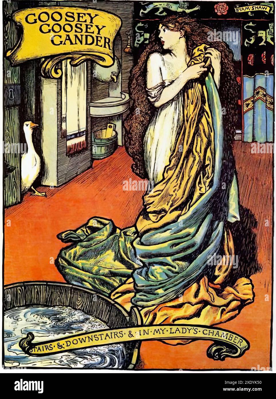 SHAW J - Byam - Goosey Goosey Gander Old King Cole's Book of Nursery ...