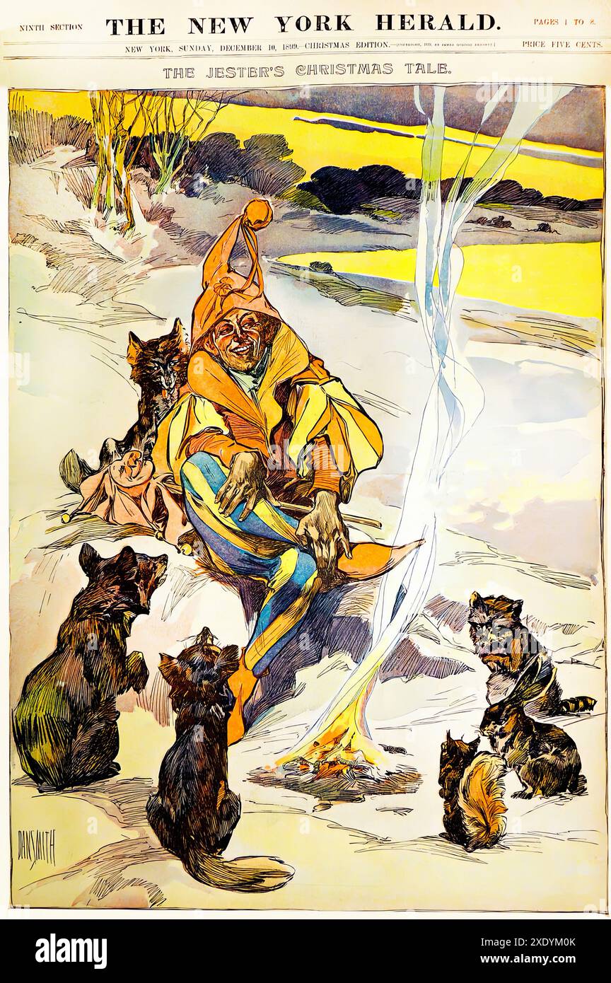 SMITH Dan - The New York Herald The Jester's Christmas Tale Dec - 10 ...