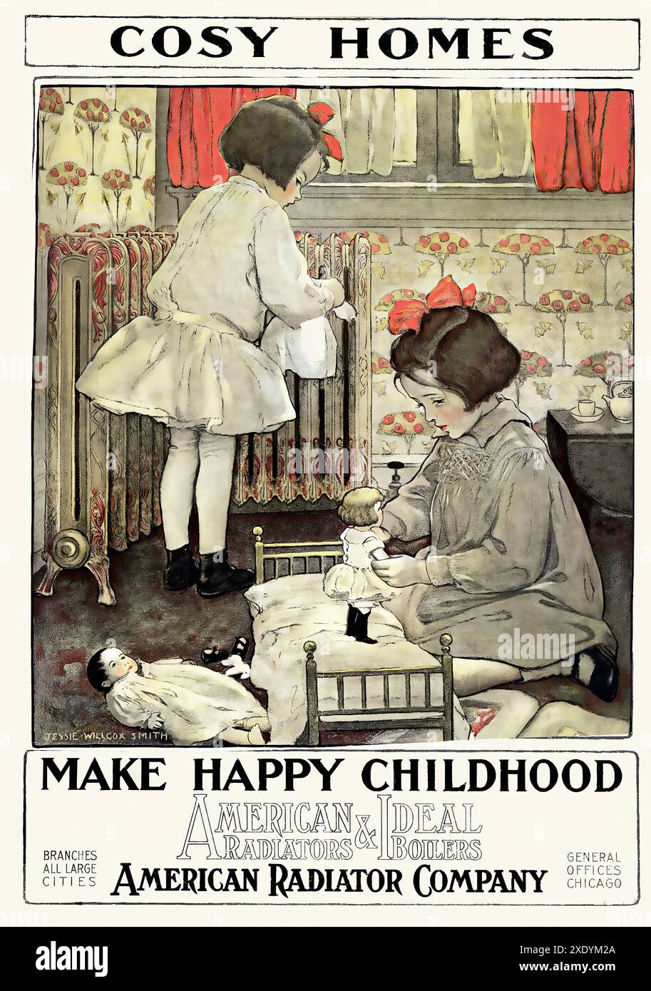 SMITH Jessie Wilcox - Cosy Homes Make a Happy Childhood American ...
