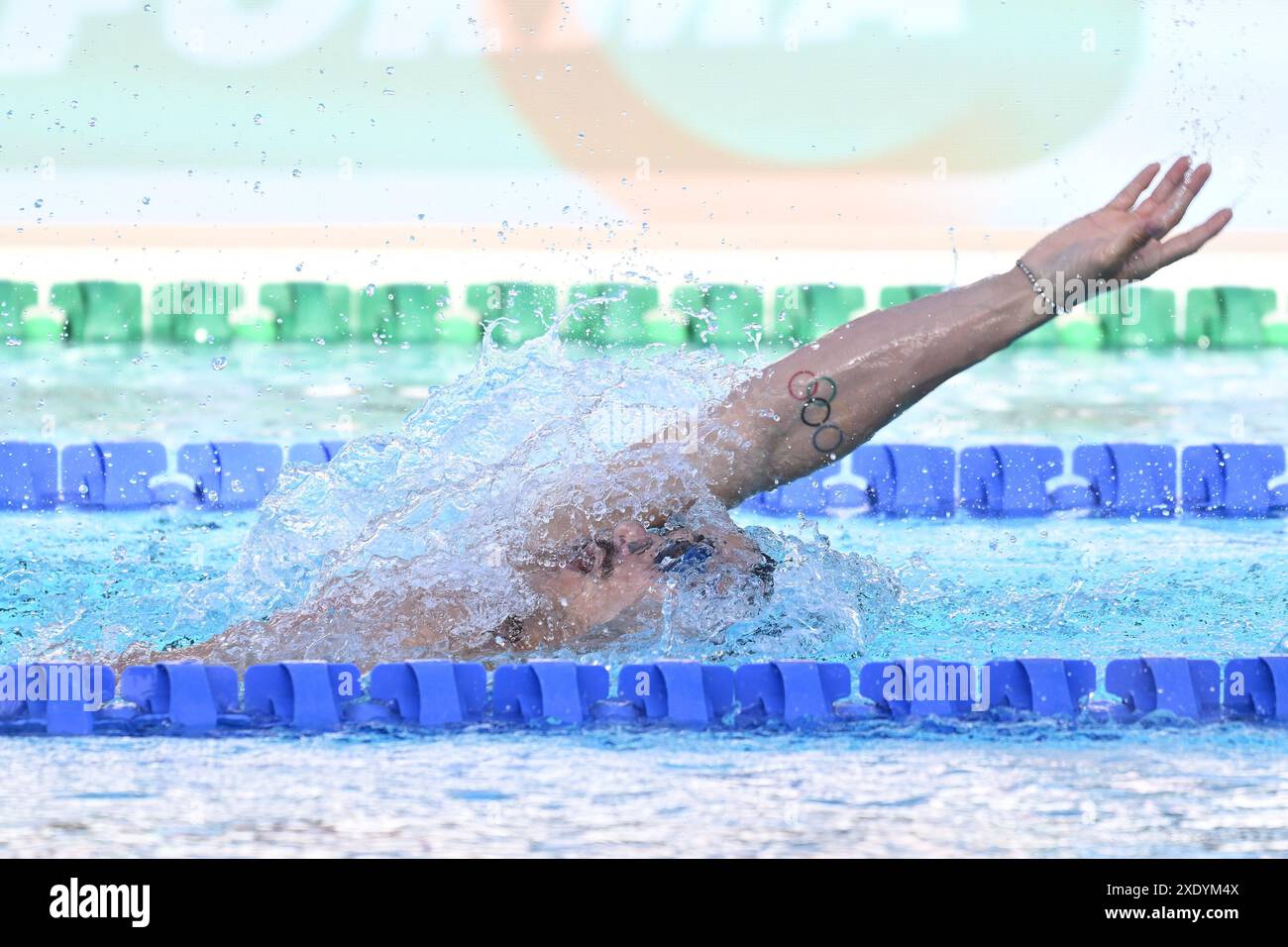 RESTIVO Matteo 200M Backstroke Final Men during the Swimming ...