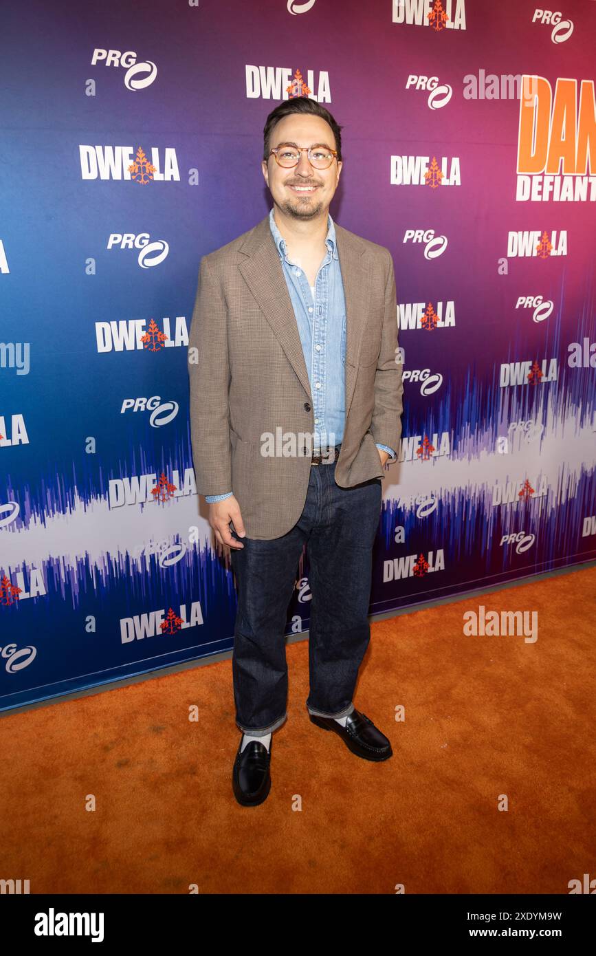 Los Angeles, USA. 24th June, 2024. Michael Friberg arrives at 27th ...