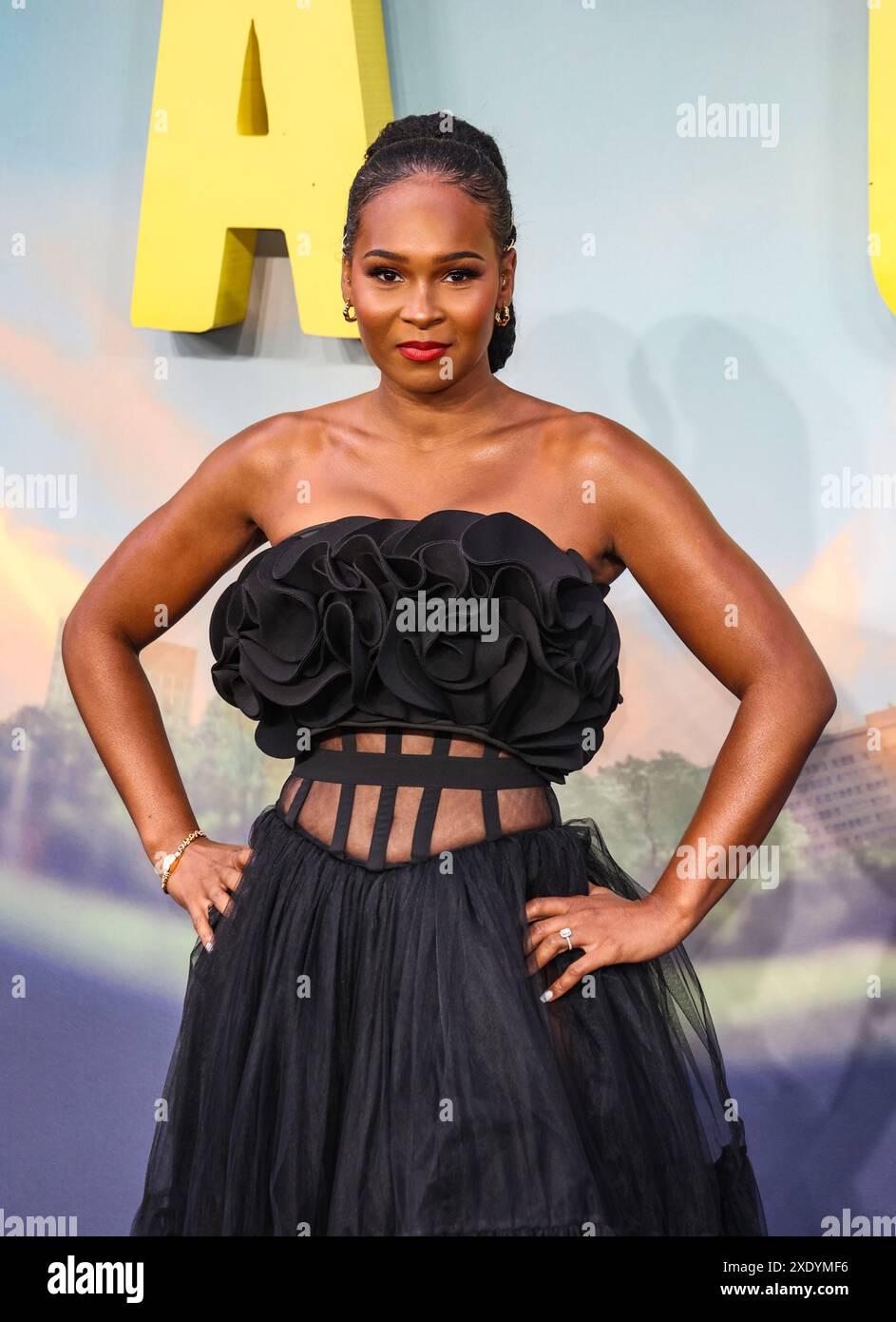 London, UK. 24th June, 2024. Nadine Mills attends the UK premiere of ...