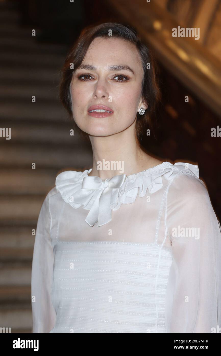 Paris, France. 25th June, 2024. Keira Knightley attends Chanel Front ...