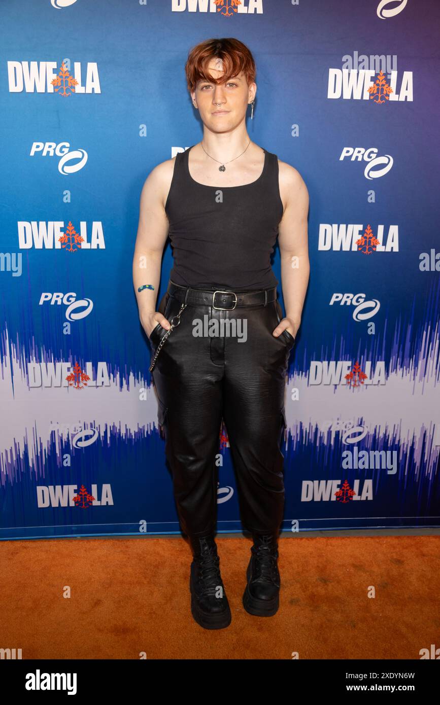 Los Angeles, USA. 24th June, 2024. Theo Germaine arrives at 27th Annual ...