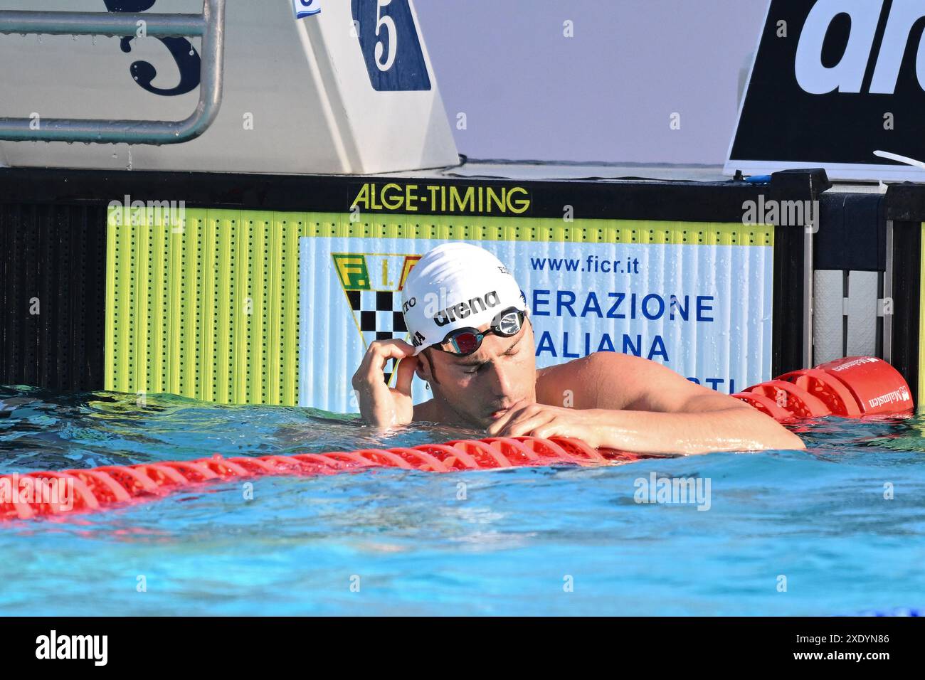 CODIA Piero 50M Butterfly Final Men during the Swimming Internationals ...