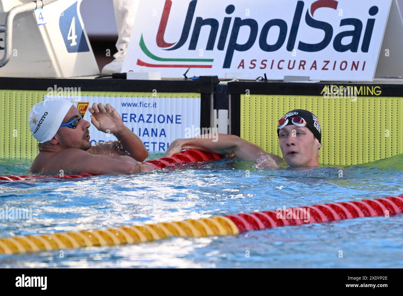 CASTELLO Andrea and BUTLER Gregory 200M Breaststroke Final Men during ...