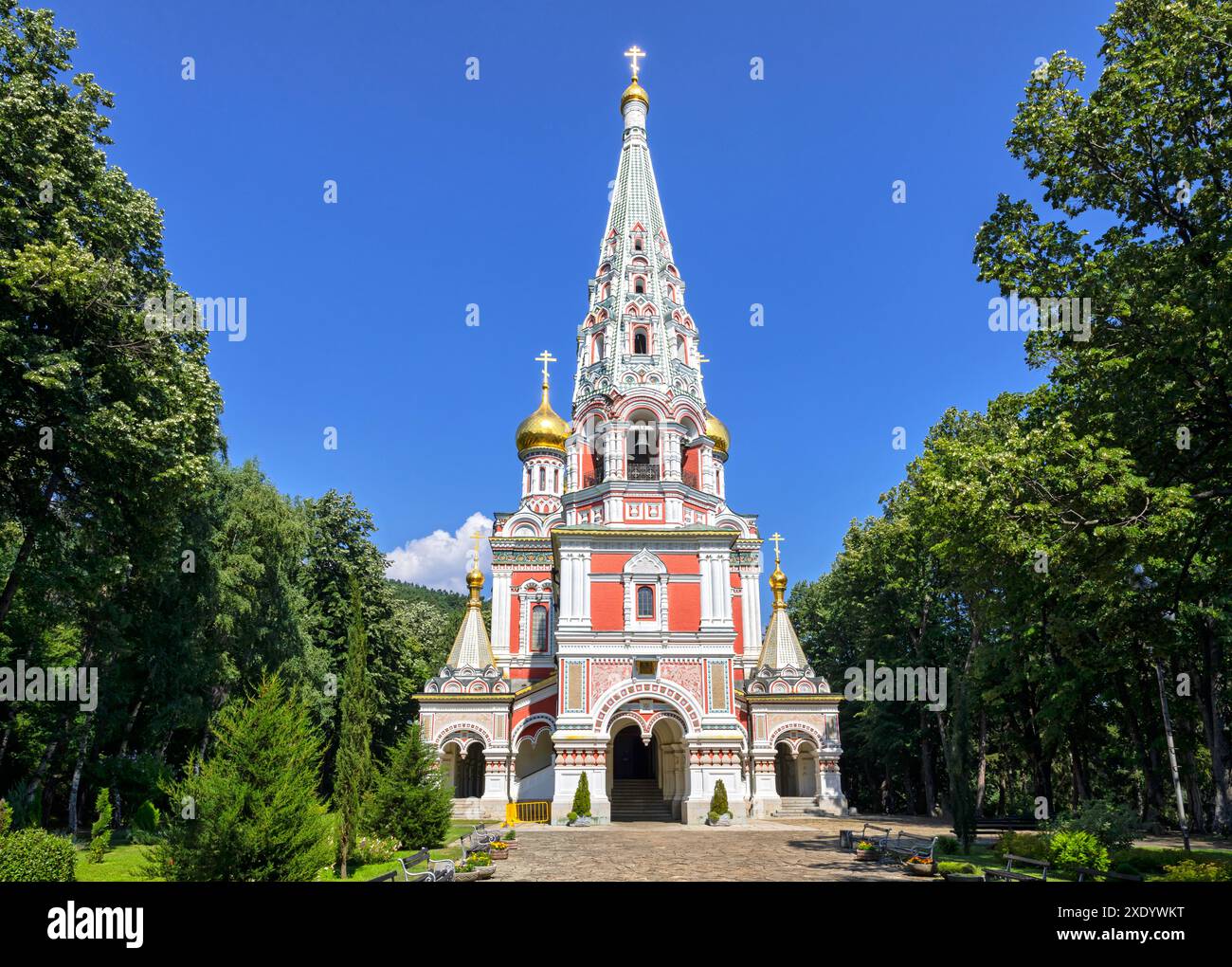 Beautiful view russian orthodox church hi-res stock photography and ...