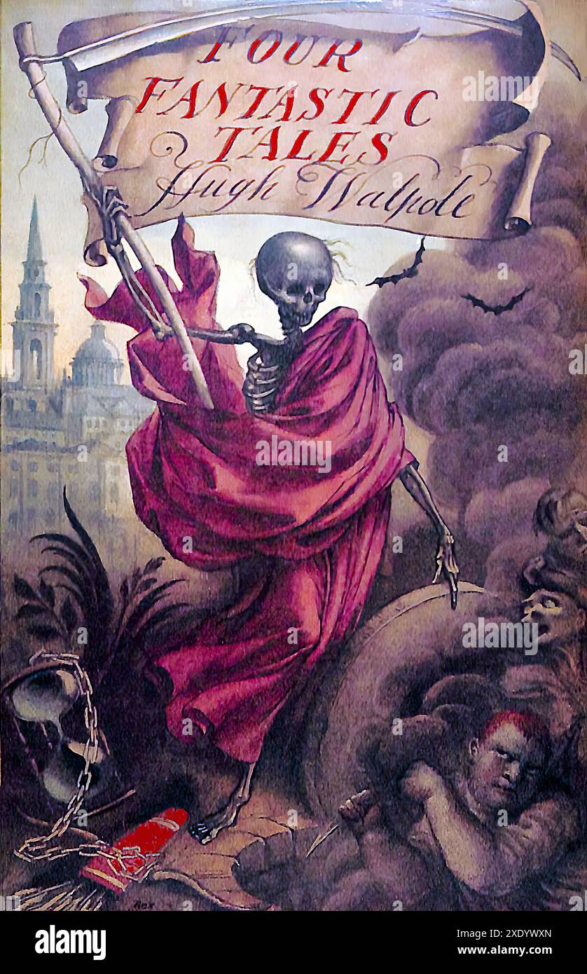 WHISTLER Rex - Four Fantastic Tales Hugh Walpole 1932 - Vintage ...