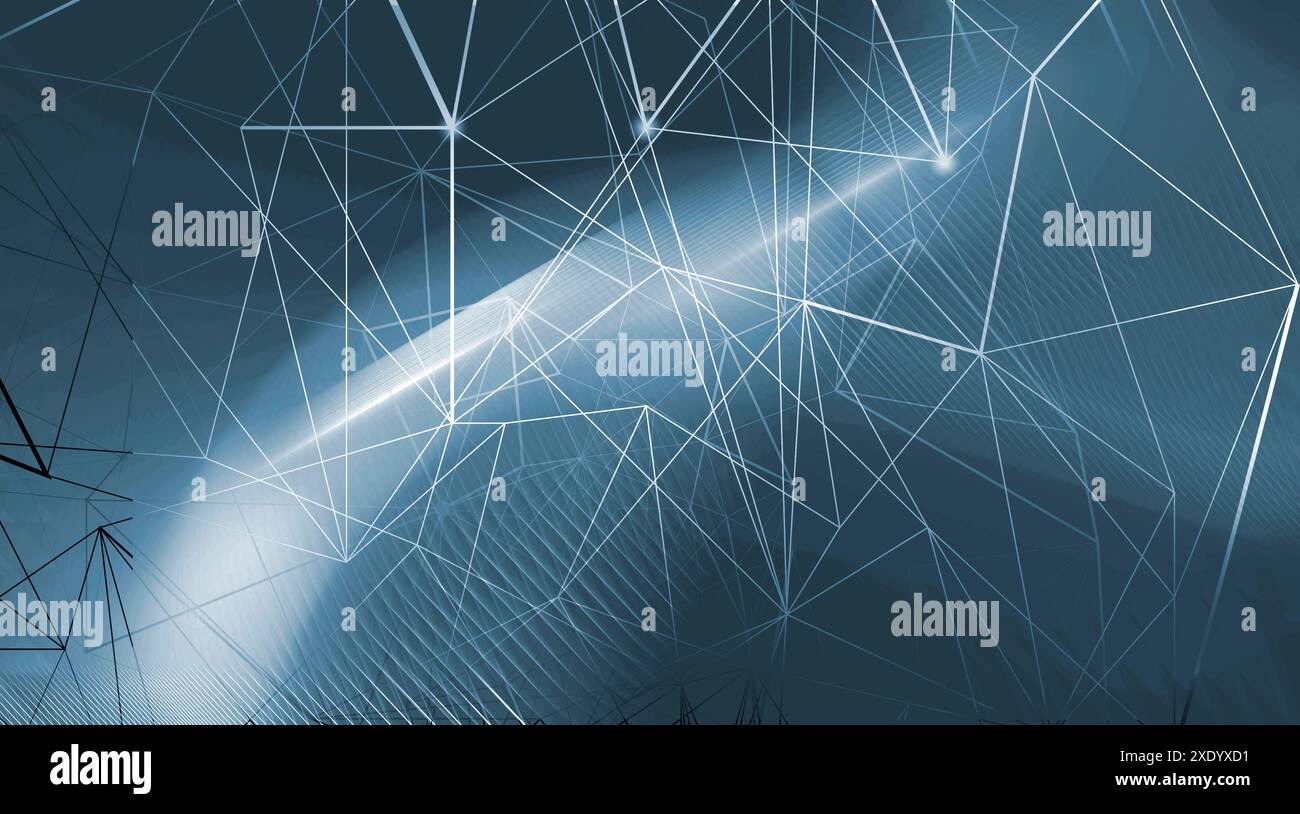 Background abstract, network, shapes, colors, lines Stock Photo - Alamy