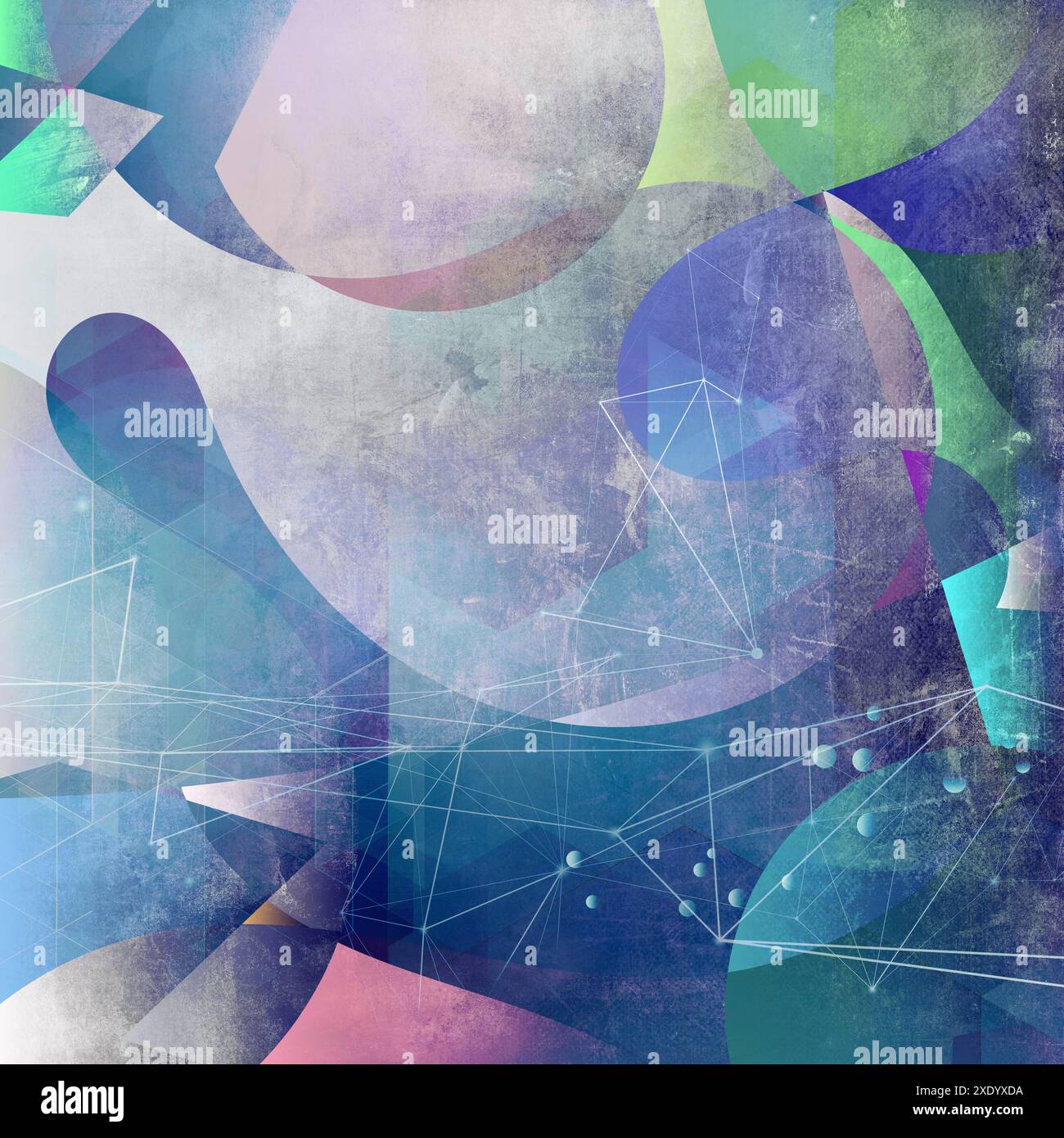 Background abstract, network, shapes, colors, lines and textures Stock ...