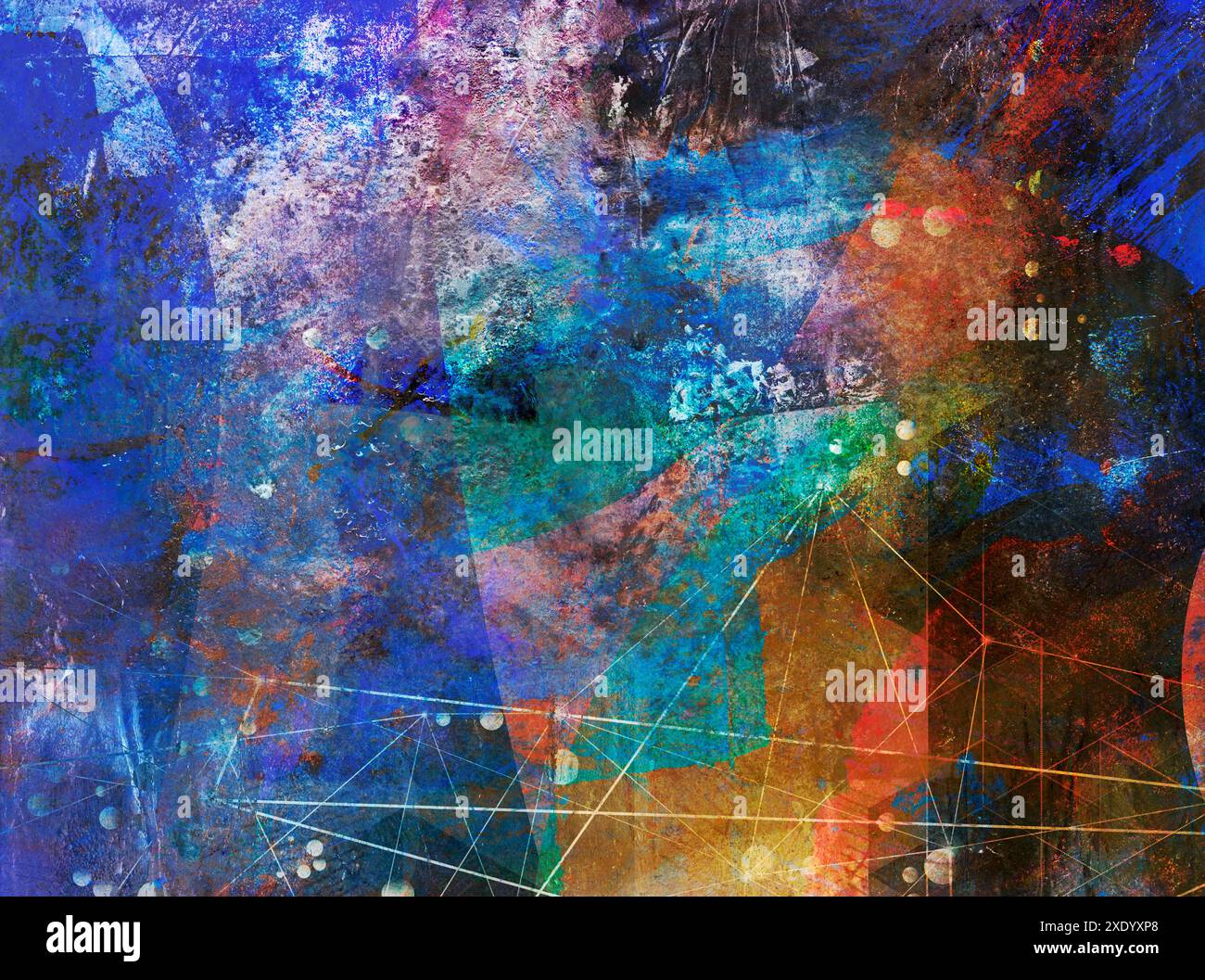 Background abstract, network, shapes, colors, lines and textures Stock ...