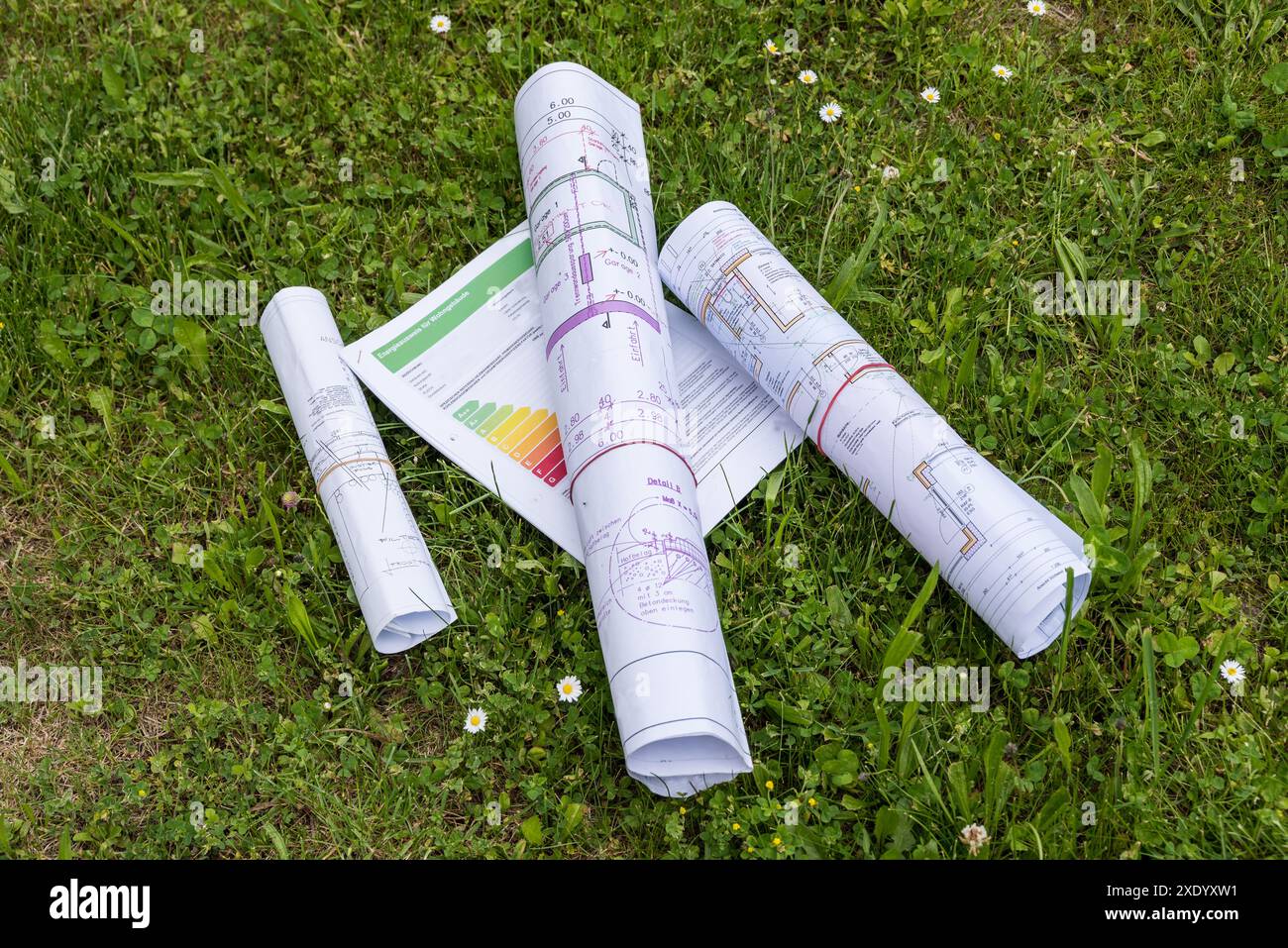 House plan new construction by civil engineer - energy certificate and ...