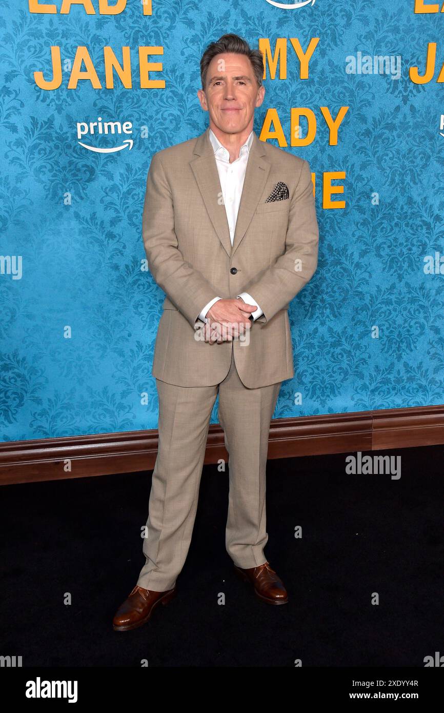 Rob Brydon bei der Premiere der Amazon Prime Video Serie My Lady Jane ...