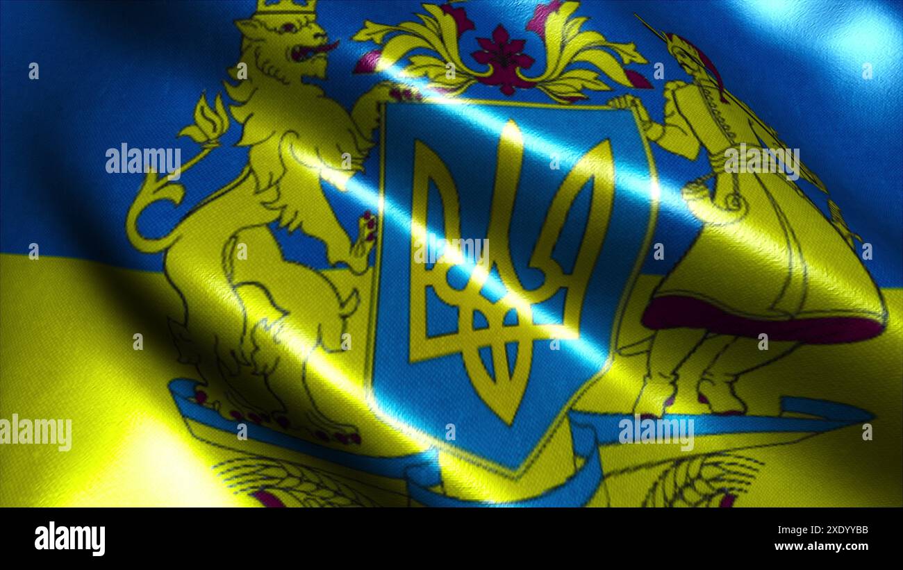 Waving ukraine flag hi-res stock photography and images - Alamy