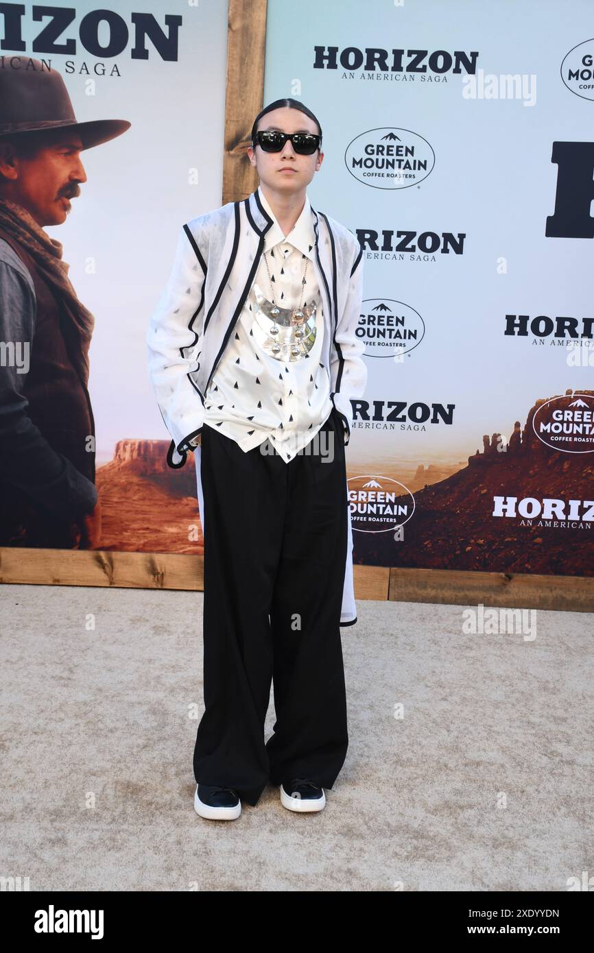 Los Angeles, California, USA 24th June 2024 Actor Bodhi Okuma Linton ...