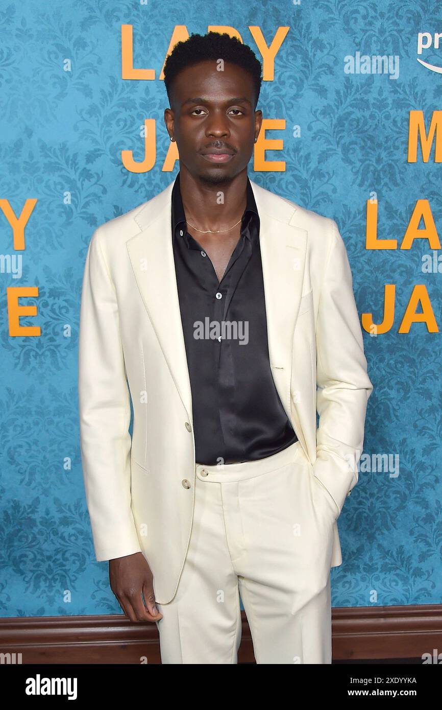 Jordan Peters bei der Premiere der Amazon Prime Video Serie My Lady ...