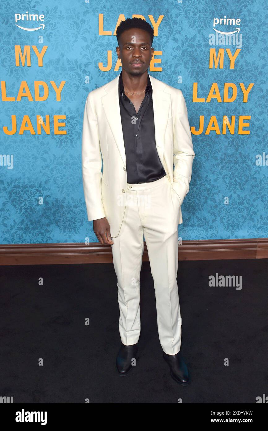 Jordan Peters bei der Premiere der Amazon Prime Video Serie My Lady ...