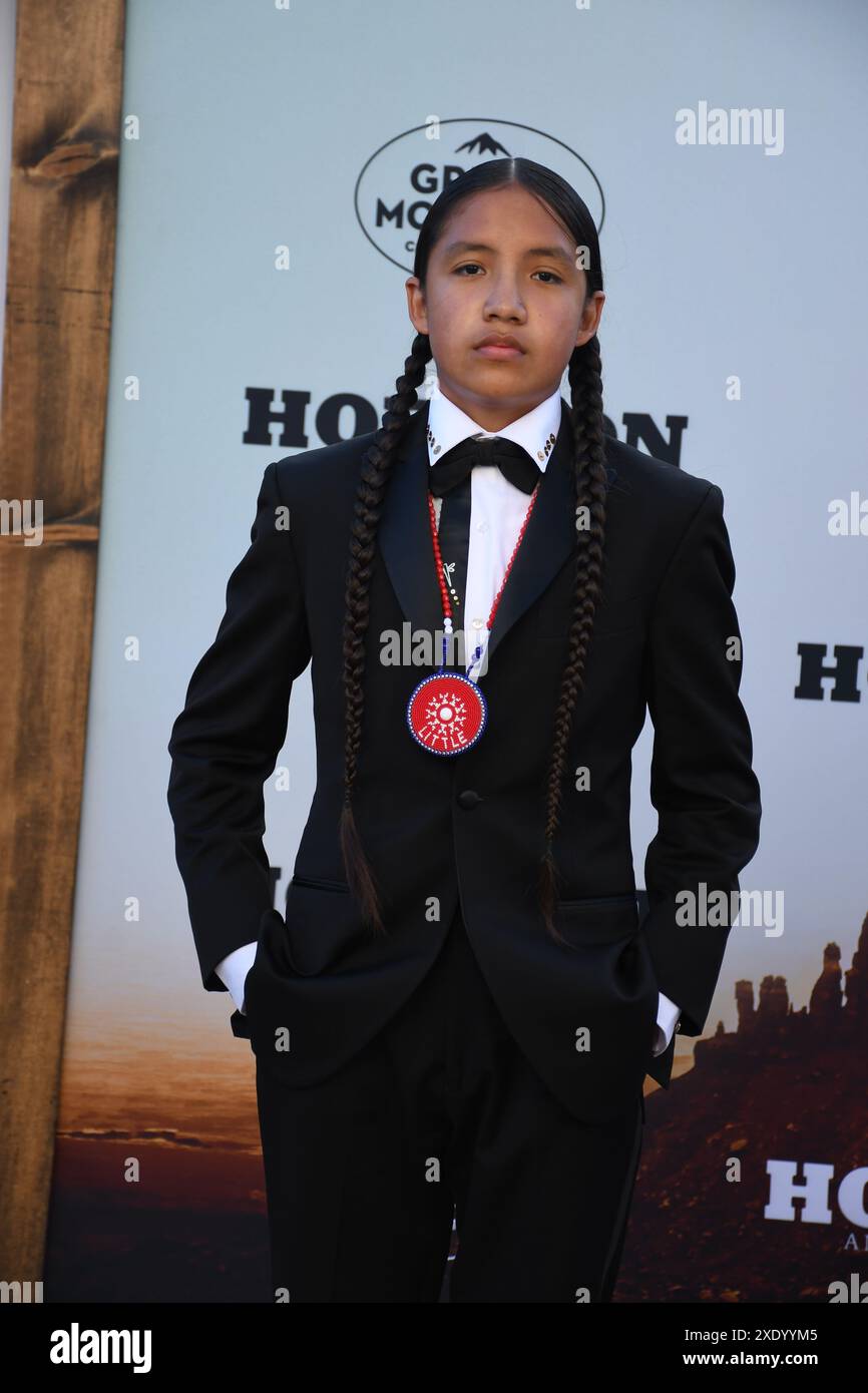 Los Angeles, California, USA 24th June 2024 Actor Amos Charging Cloud ...